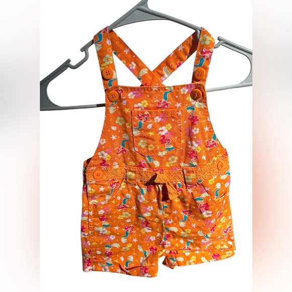Disney | One Pieces | Vintage Little Mermaid Disney Princess Shortalls ...